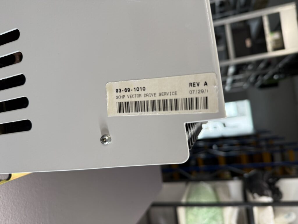 Workshop Report -> A Case of Overvoltage Damage HAAS Vector Drive 20 HP ...