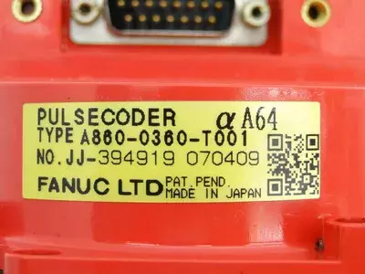 Fanuc A06B-0373-B075 AC Servo Motor a2/3000