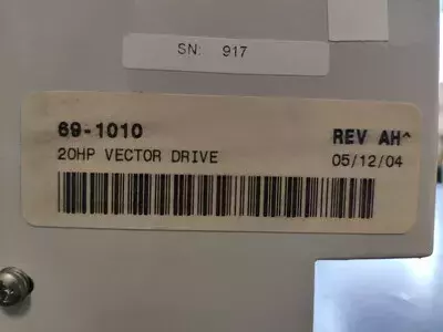 Haas 69-1010 Vector Drive 40/30 HP