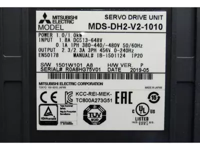Mitsubishi MDS-DH2-V2-1010 Servo Drive Unit