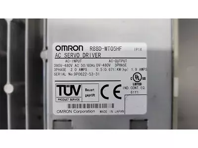 Omron R88D-WT05HF AC Servo Driver